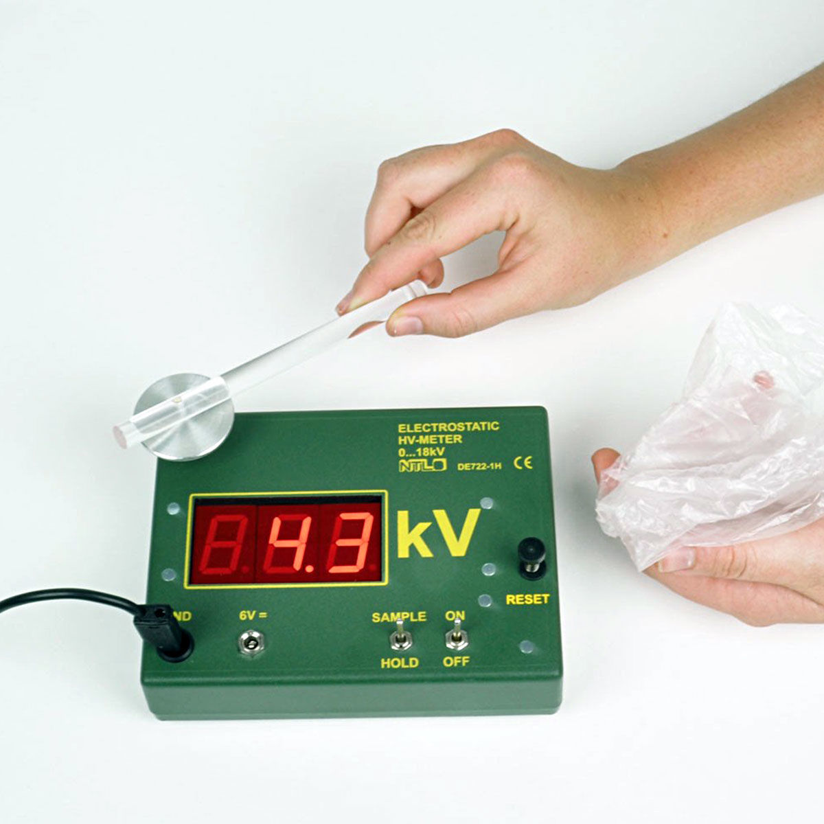 Heraco AB. Högspänningsvoltmeter "Inno"